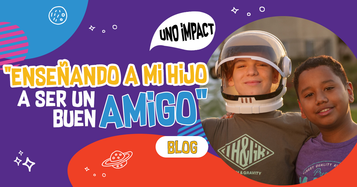 Enseñando a mi hijo a ser un buen amigo - La Roca